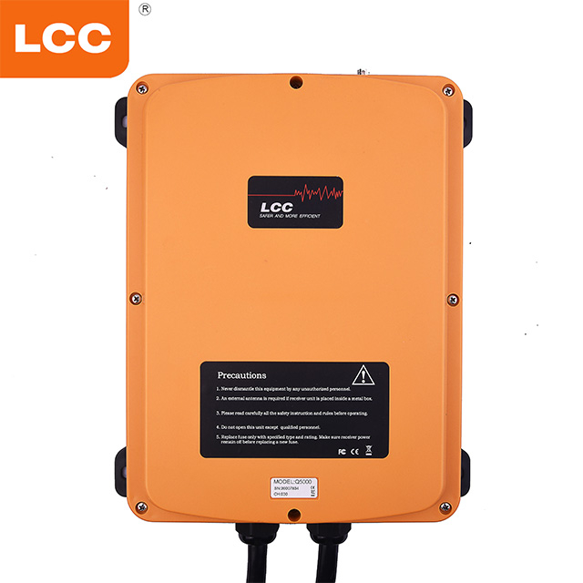 Q5000 LCC 315 Mhz Tower Crane Joystick Radio Wireless Remote Control ...