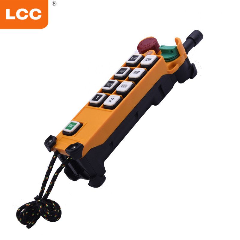 F24-8D 315mhz 8 Channels Double Step Winch Forklift Lift Radio Remote ...