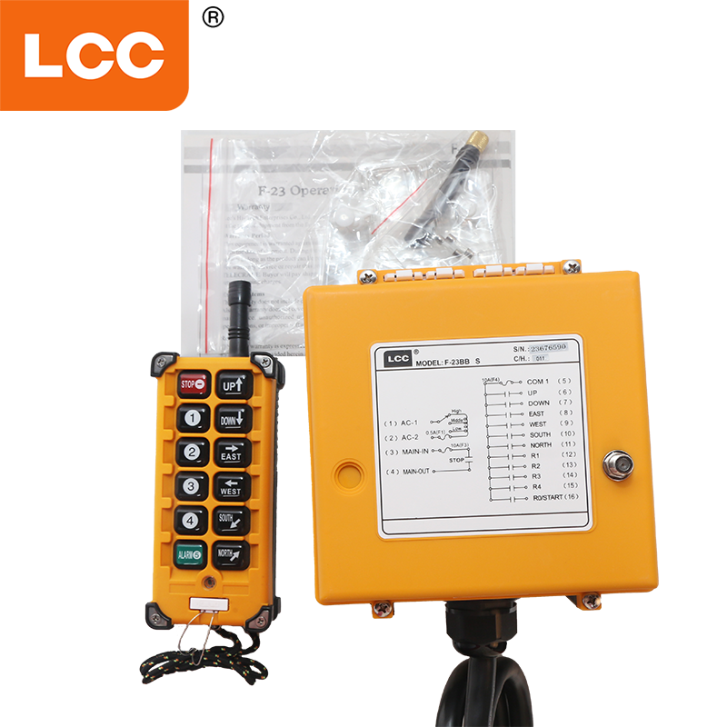 F23-BB 24 Volt Universal Tow Truck Push Button Rotator Remote Control ...